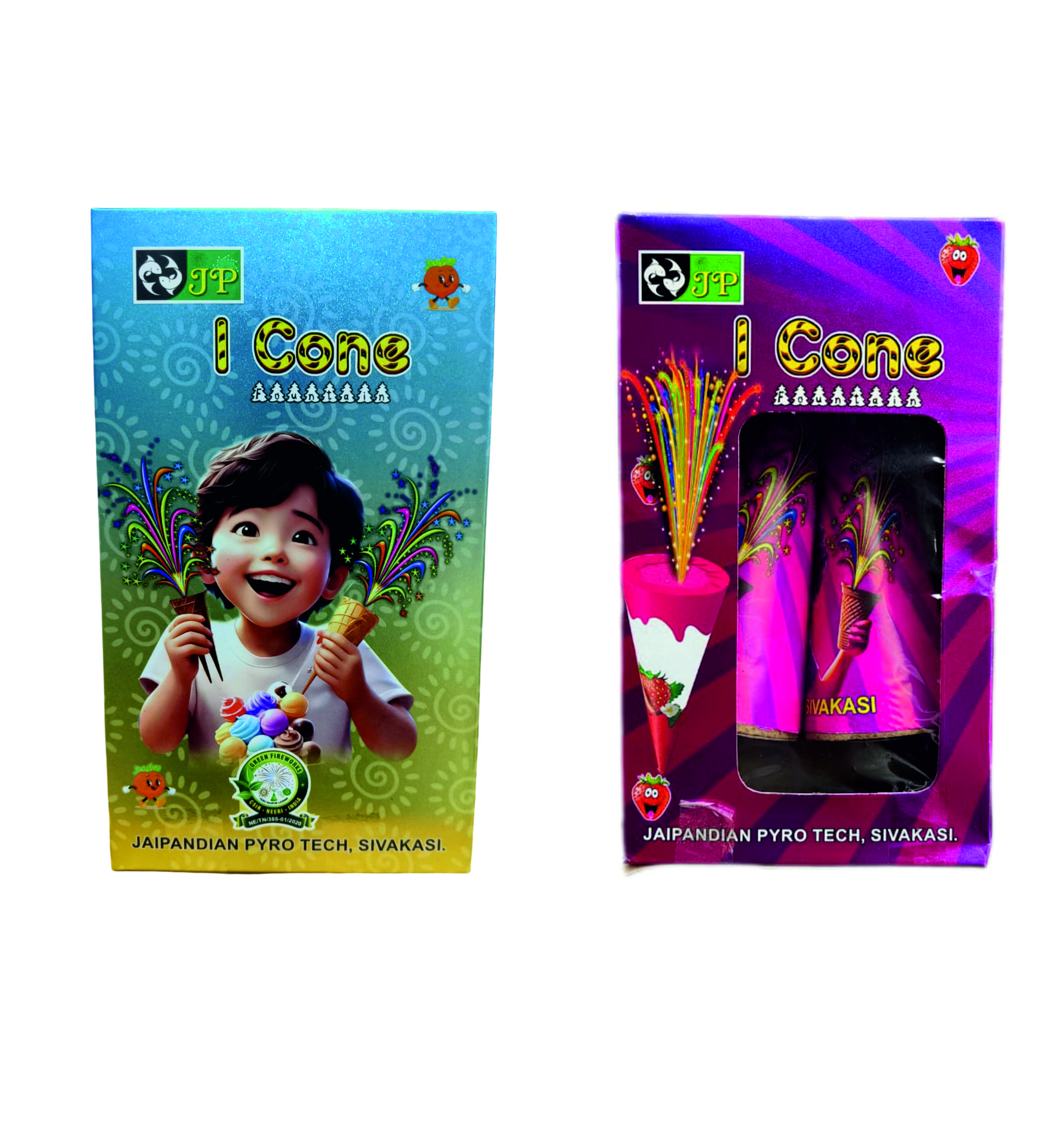 I Cone - 2pcs - trendycrackers.com